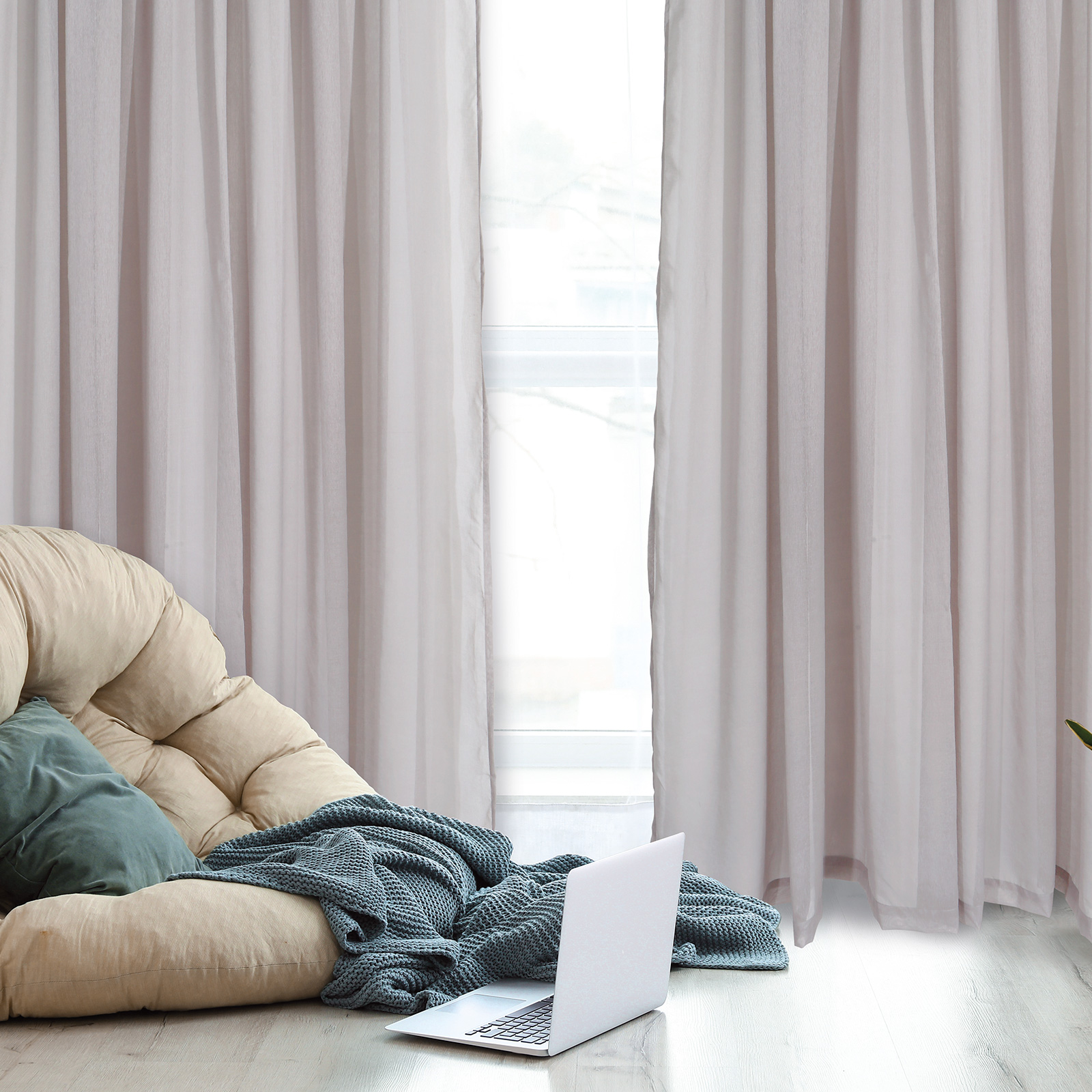 Das Home Κουρτινα 300Χ270 Με Τρεσα 2196 Γκρι - Sette Colori